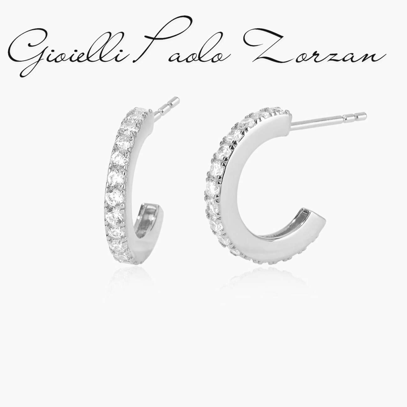 Orecchini Mabina SUPER EASY in argento e zirconi 563435 - Gioielleria ...